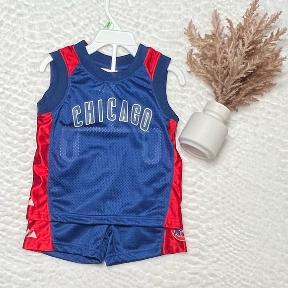 Genuine Merchandise | One Pieces | Chicago Cubs 2pc Set Size 8m | Poshmark